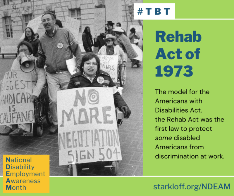 50 Years of the Rehabilitation Act of 1973 - Starkloff Disability Institute
