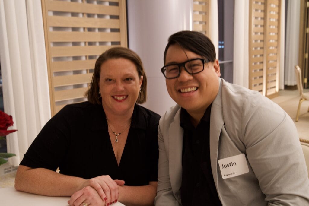 Lori Becker and Justin Raymundo - Society Party 2023 - Starkloff ...